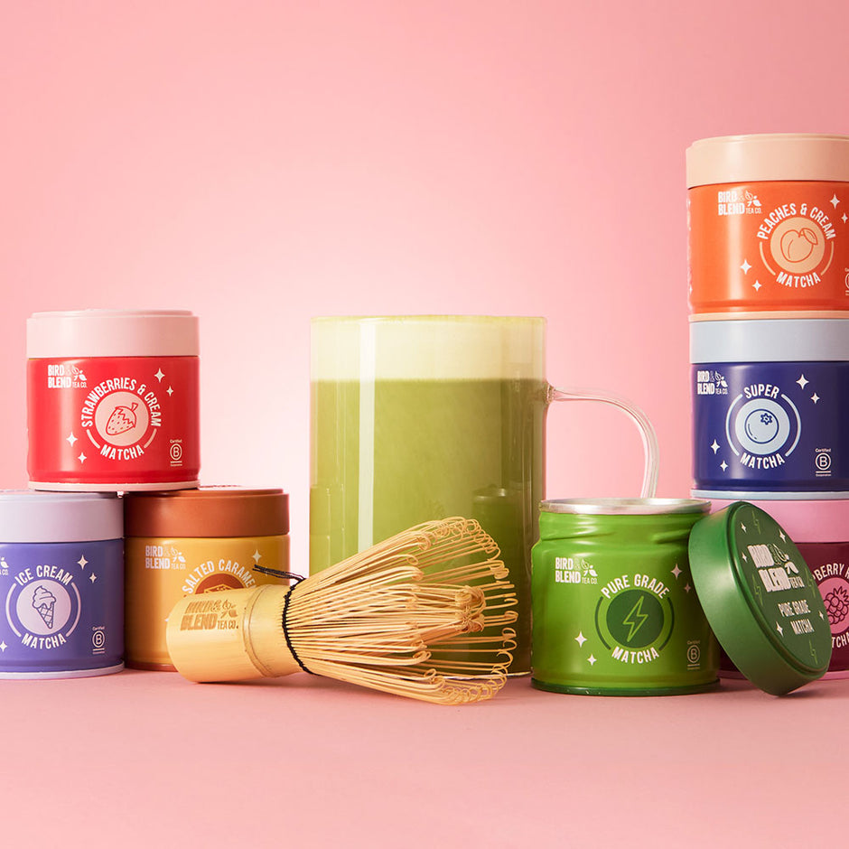 Matcha Green Tea Powder & Flavoured Matcha | Bird & Blend Tea Co.